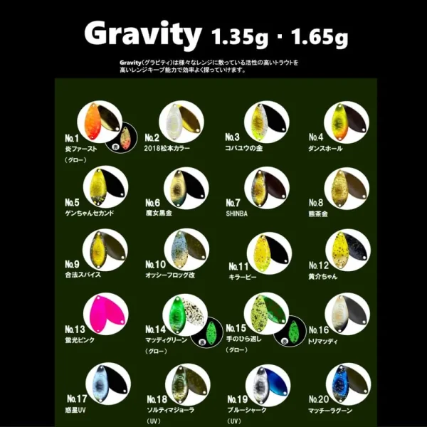 DEEP PARADOX Gravity 1.65gr - Gone Fishing Shop